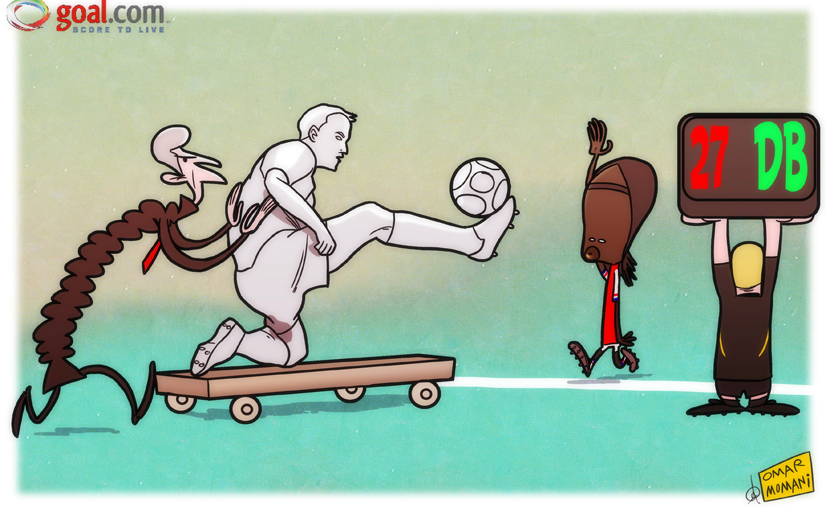 Omar Momani cartoons: Wenger's new Plan B as Bergkamp goes back to Arsenal
