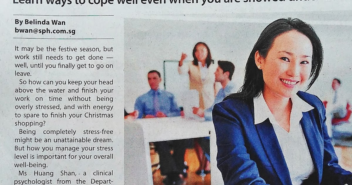 Newspapers Junkies: Make stress work for you