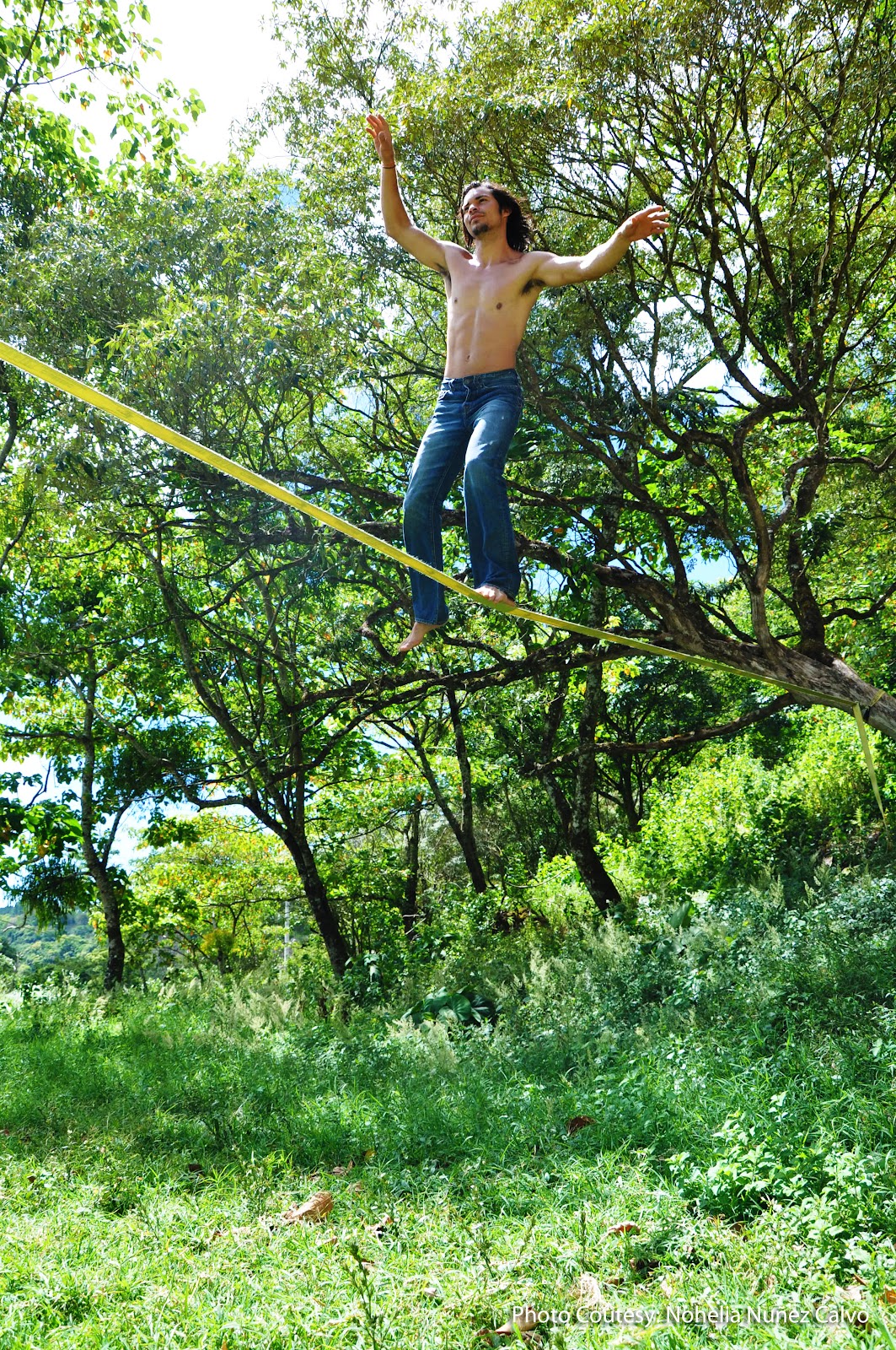 Cesar Augusto Melendez Castillo: Slacklining & Highlining Training