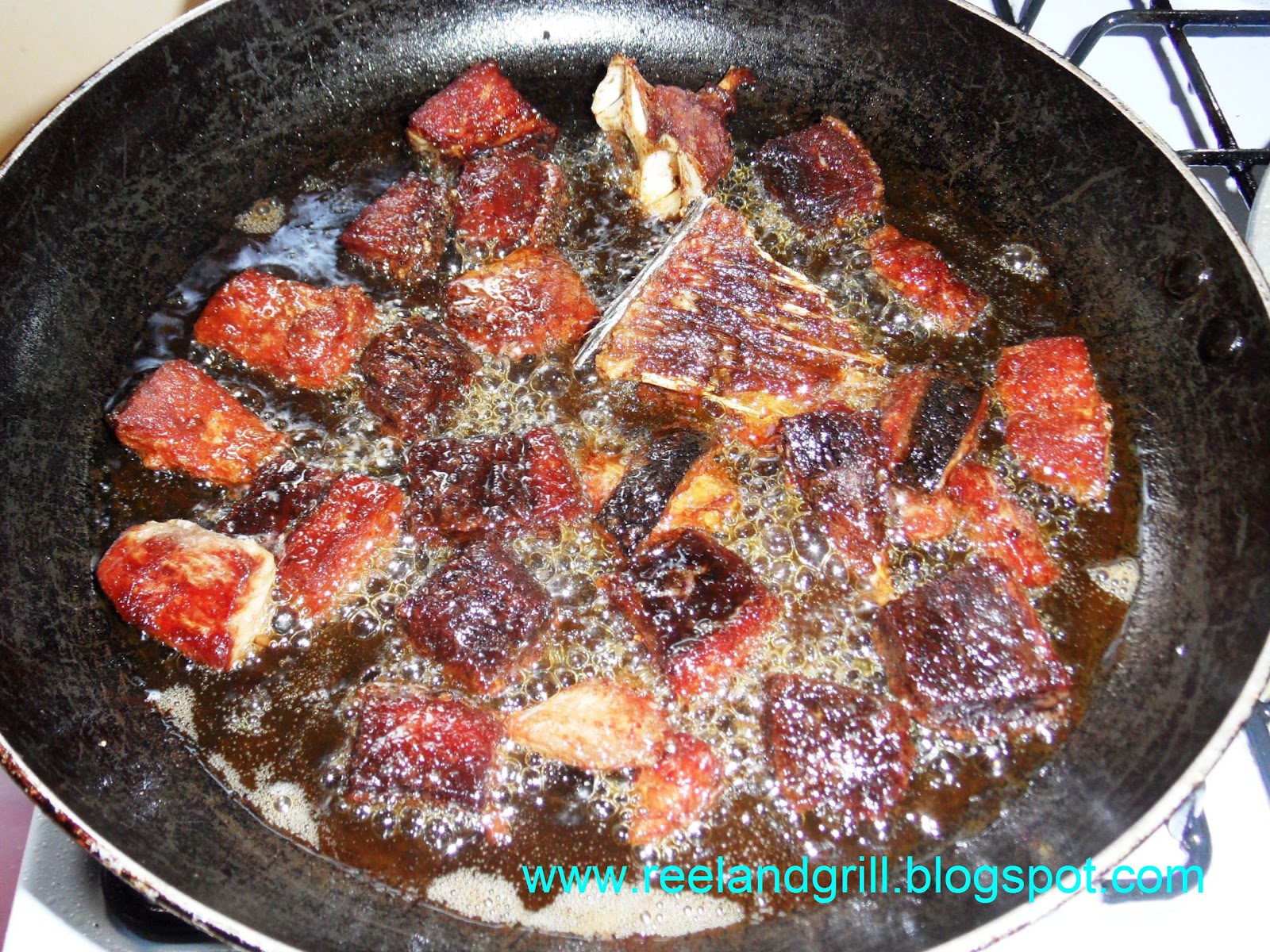 Reel and Grill: Tokwa't Isda (Fish and Tofu in Sweet Vinaigrette)