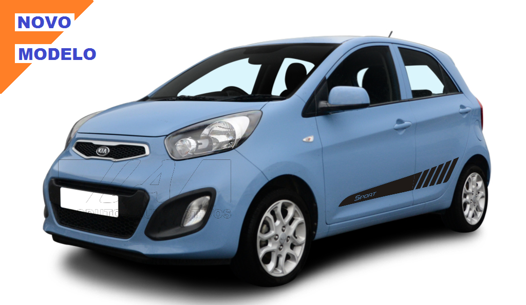 X11Auto Produtos Automotivos: Kits adesivos modelo Sport para Kia ...