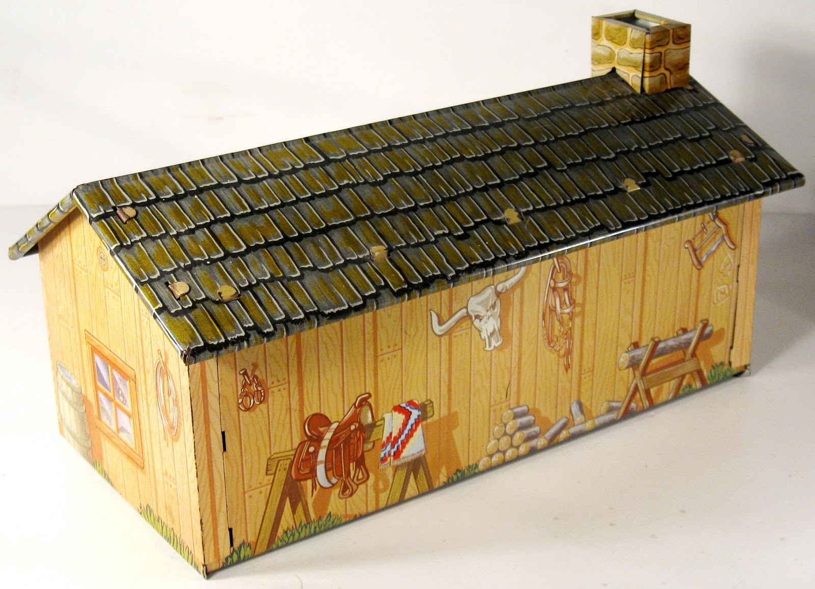 Toys and Stuff: Marx Roy Rogers Rodeo Ranch Set Bunk House