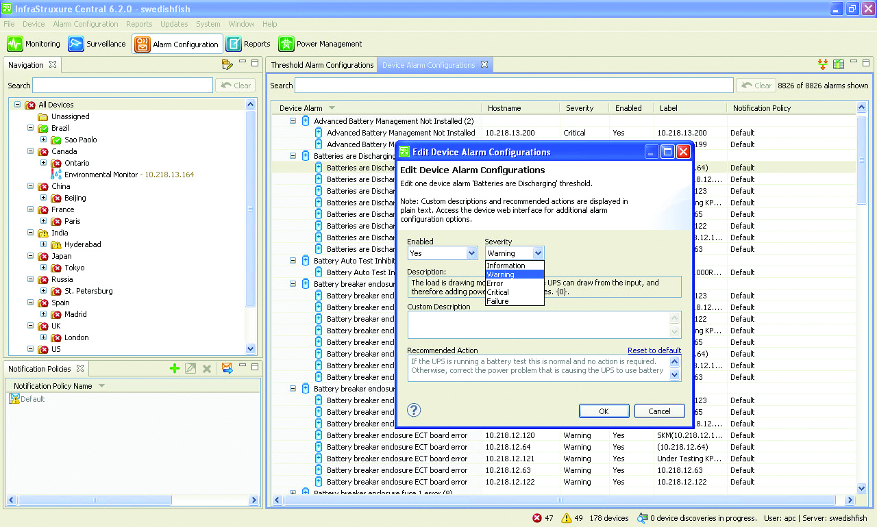 Ingyenes Schneider DCIM szoftver (SWDCE) - Data Center Expert