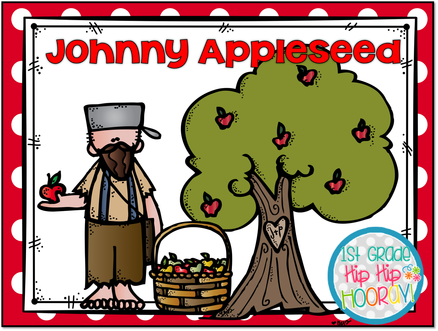1st Grade Hip Hip Hooray!: Fall is apples and Johnny Appleseed!