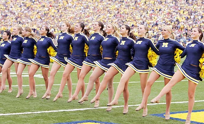 Touch the Banner: Attractive Michigan Girls of the Week: Dance Team