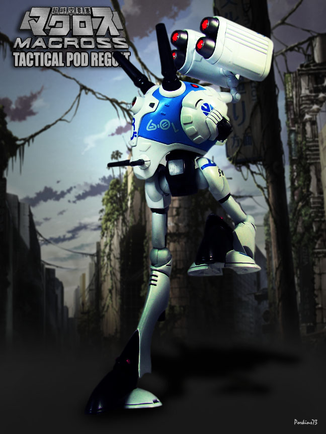RED6: Revoltech : Macross Zentradi ゼントラーディ人 Regult Tactical Pod