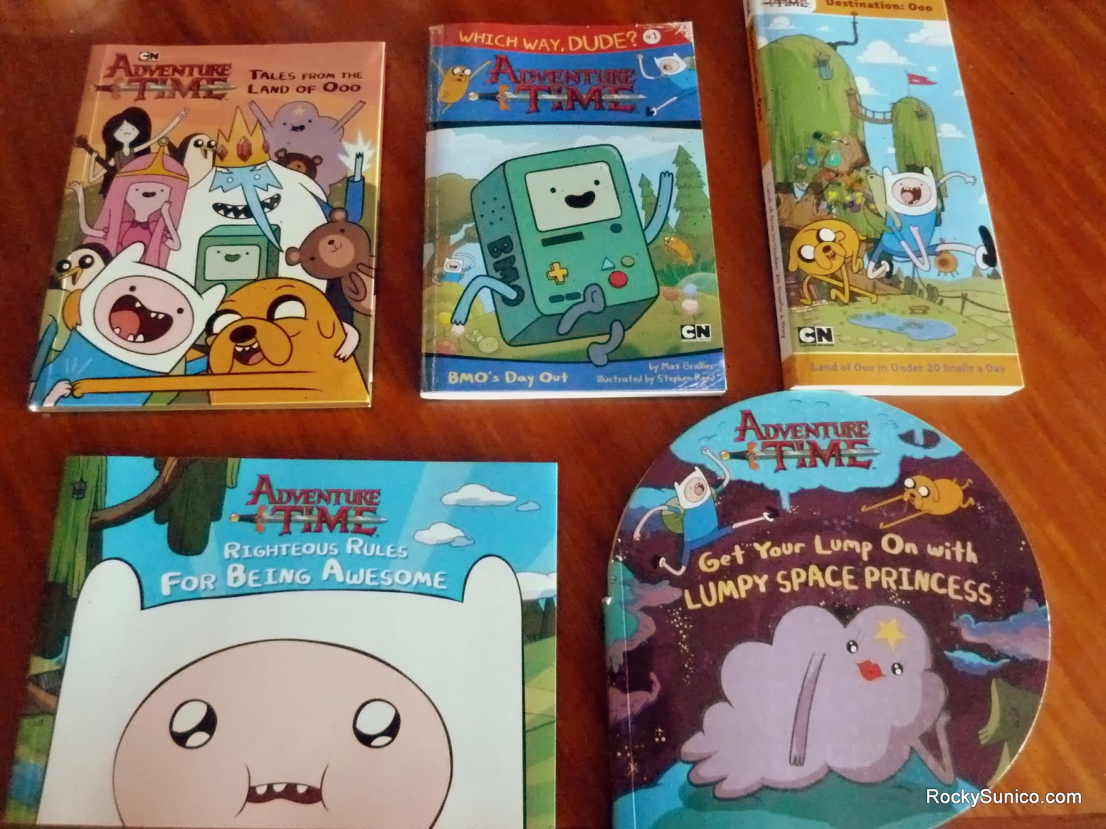 The Geeky Guide to Nearly Everything: [Books] Adventure Time Book Round ...