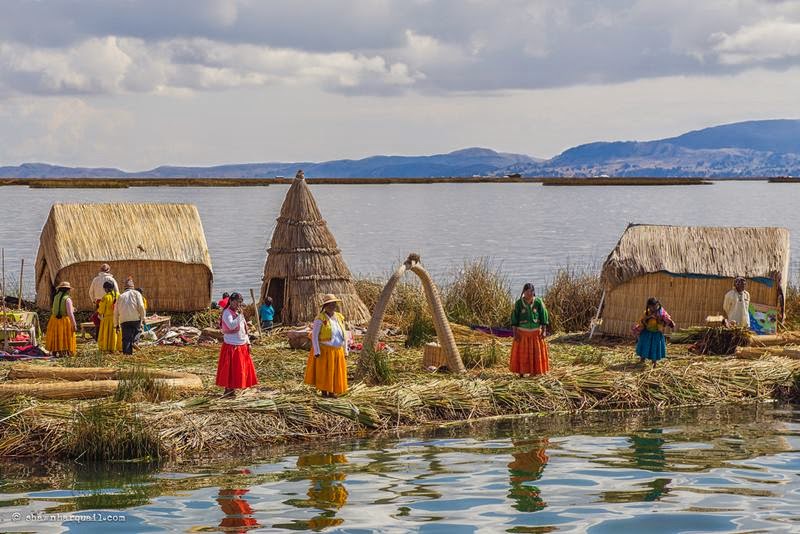 The Uros, Floating Islands of Lake Titicaca, Peru