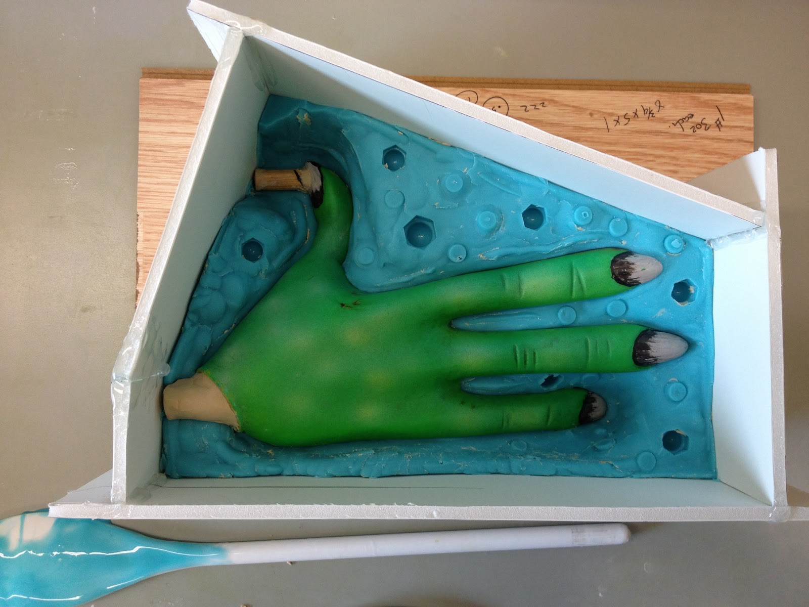 Back Alley Creations: Monsters hand complete.