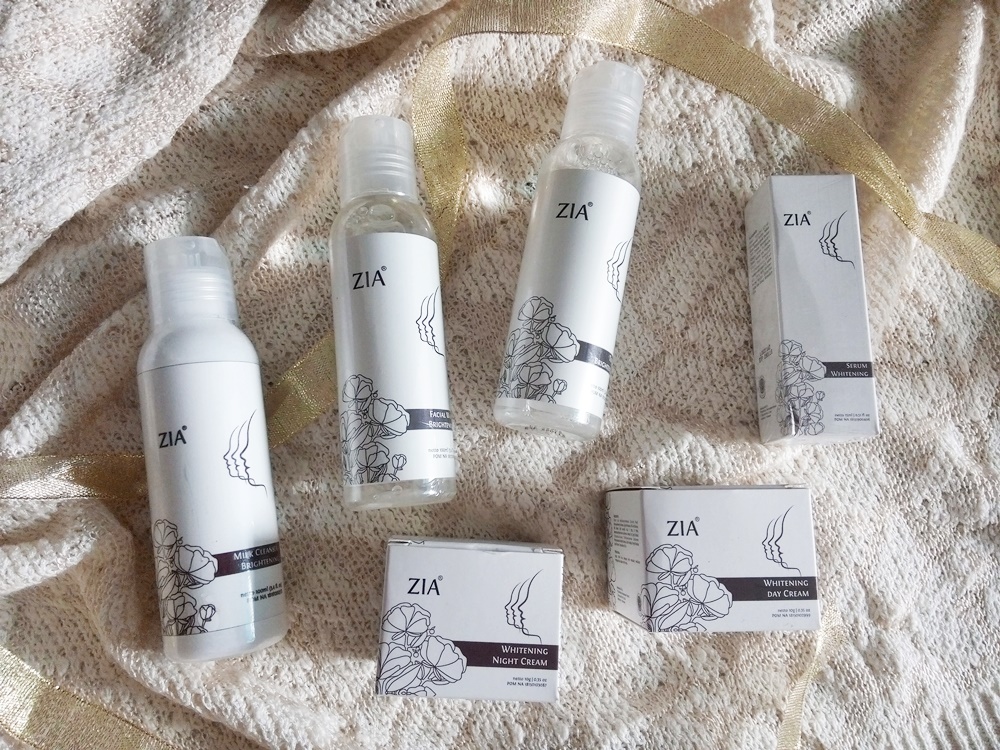 First Impression Review : Zia Skin Care - Whitening Series