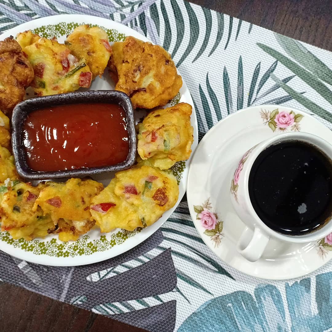 JEMPUT JEMPUT (CUCUR) SAYUR BERKEJU – HIDANGAN MINUM PETANG