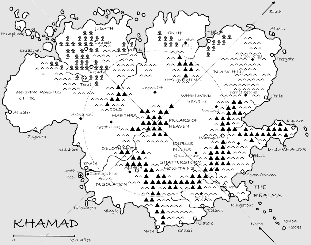 World Creators Toolbox: Khamad Setting for Runequest Classic