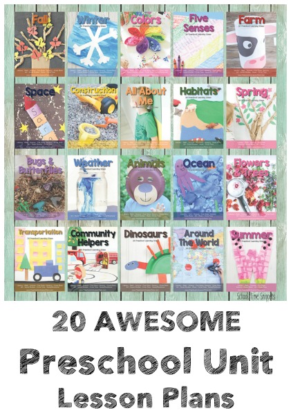 20 Hands-on Preschool Themes Your Preschooler Will Love | School Time ...