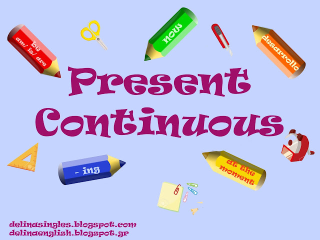 Cursos de Inglés: Present Continuous