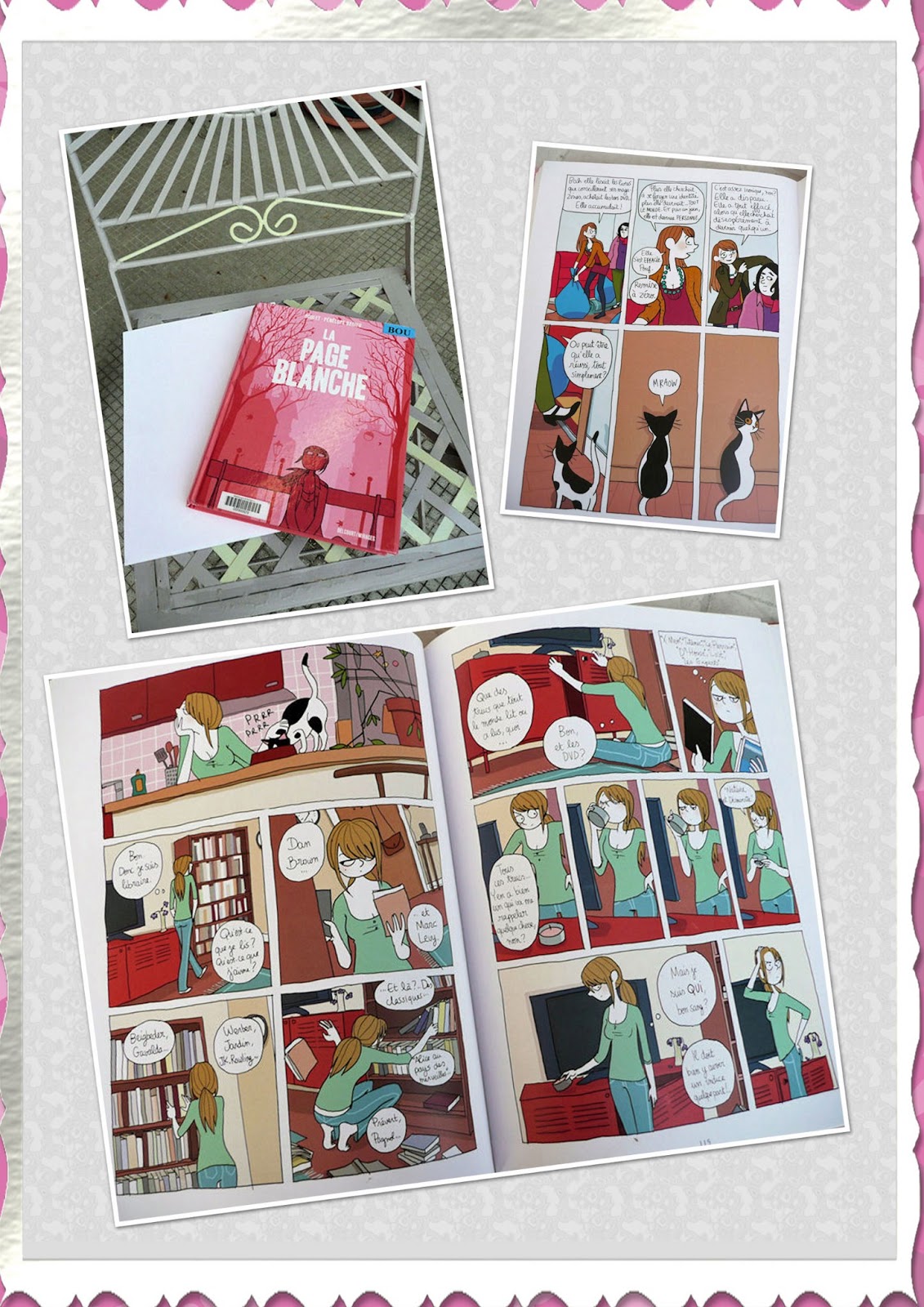 ...COQUELICOTS, COQUILLAGES...et BELLES PAGES !: "La page blanche" : une BD touchante sur notre ...