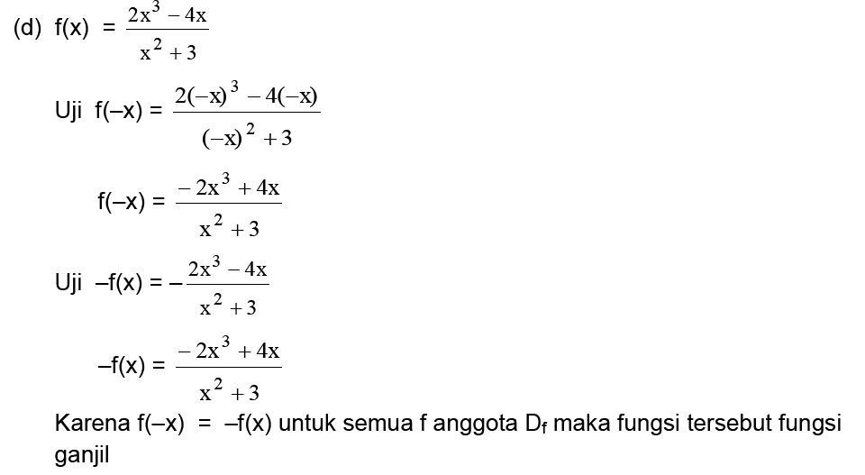 Jenis-Jenis Fungsi - Materi Lengkap Matematika