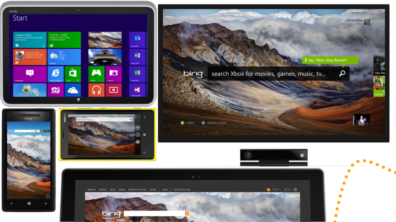 My Projects: Behind the Bing Homepage