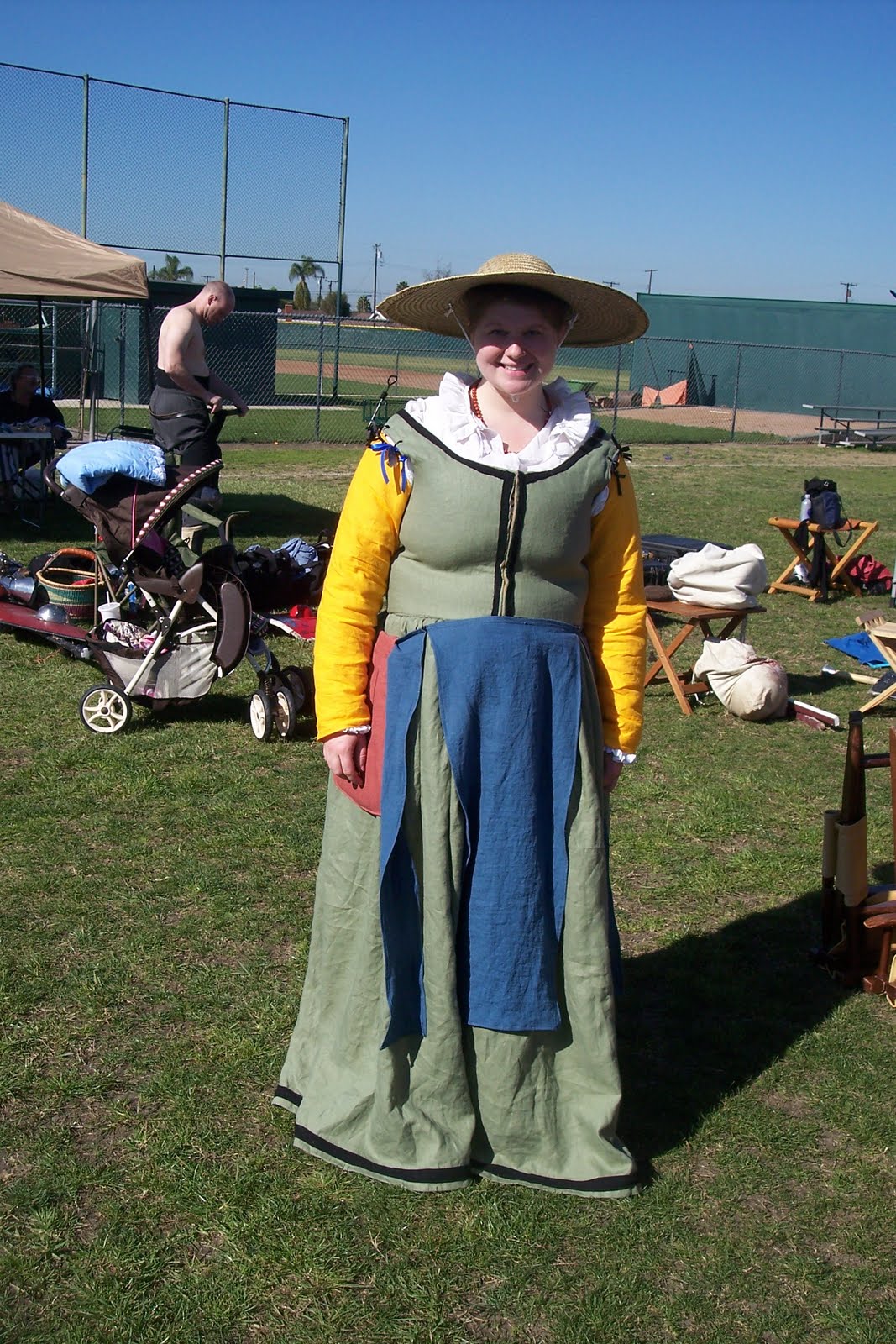 Time Traveling with Needles: 1580s Italian Working Class dress
