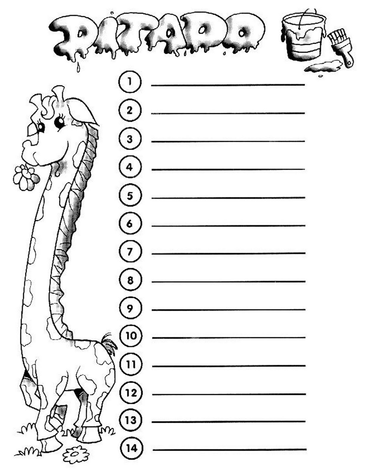Minhas Atividades Pedagógicas: Folhas para Ditado