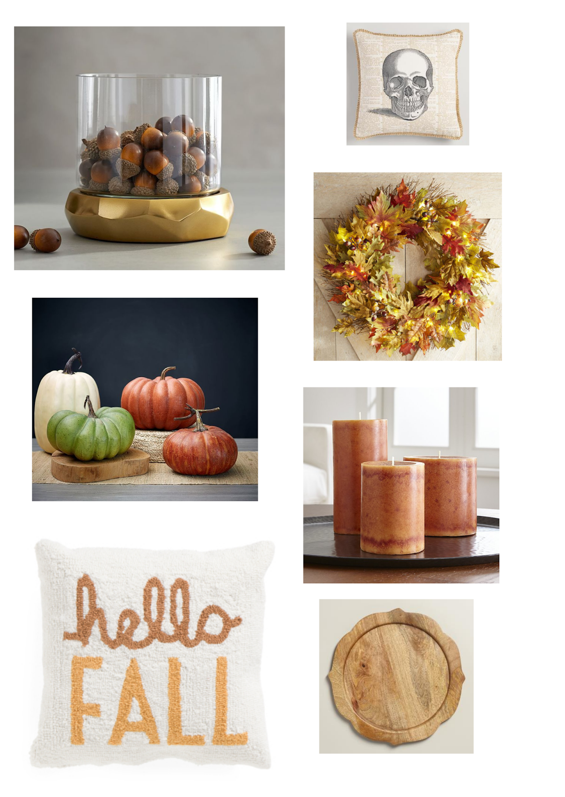 Orange Fall Decor - Home with Keki
