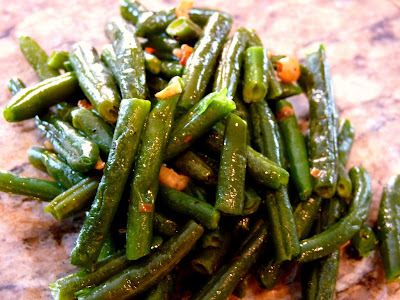 What's for Dinner?: String Beans with Garlic and Oil