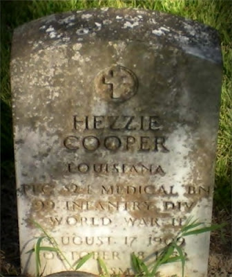 Roots From The Bayou: Military Monday ~ Hezzie Cooper
