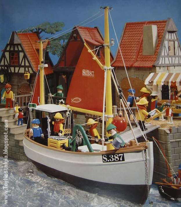 ToyNostalgia: Playmobil 3347 Pescador (Fisherman)