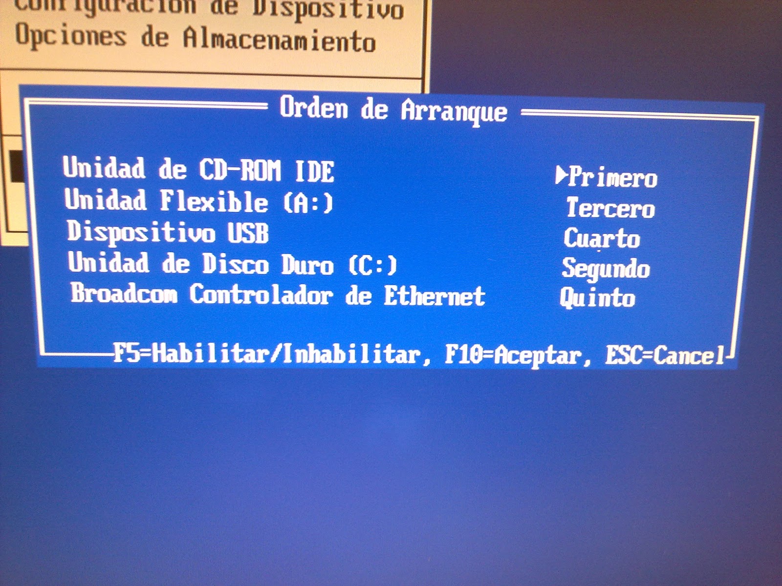 pcpi informatica: Informacion BIOS