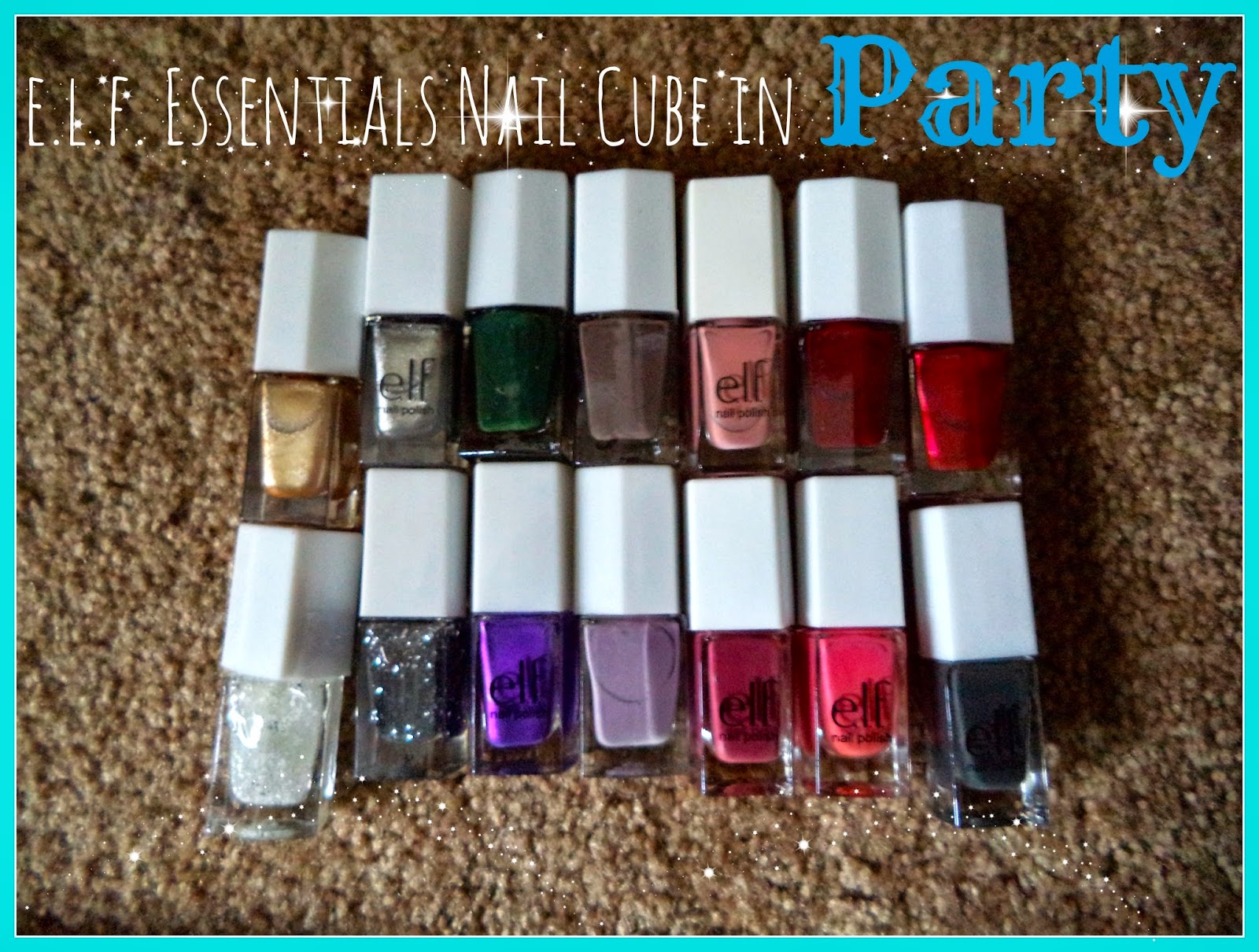 REVIEW | e.l.f. Essentials 14-Piece Nail Cube in Party (Limited Edition ...