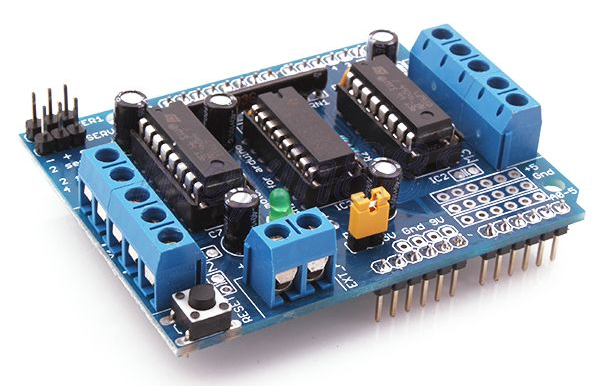 Controlando motores DC com o Arduino Motor Shield L293D - Arduino e Cia