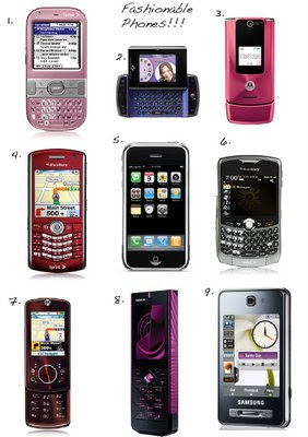 Fashion: Fashionable Cellphones
