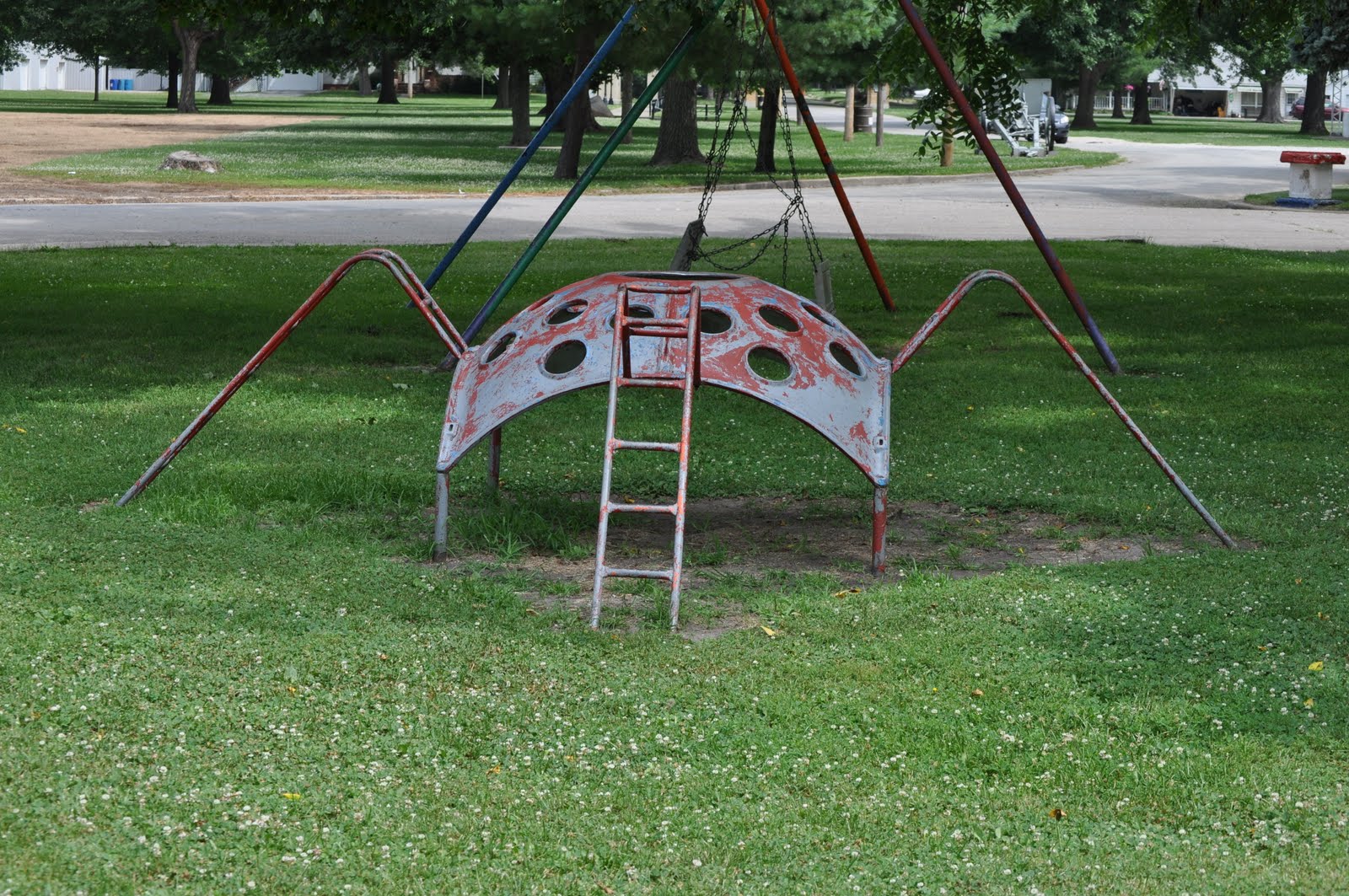 Keeping Up With The Gayeski's: Old school playground...