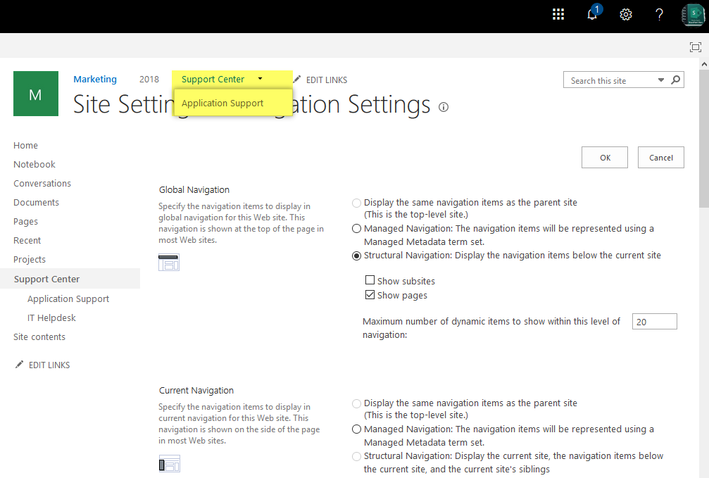 SharePoint Online: Add Top Navigation Link using PowerShell ...