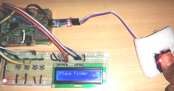 ROBOTICS: Fingerprint Sensor Interfacing with Raspberry Pi