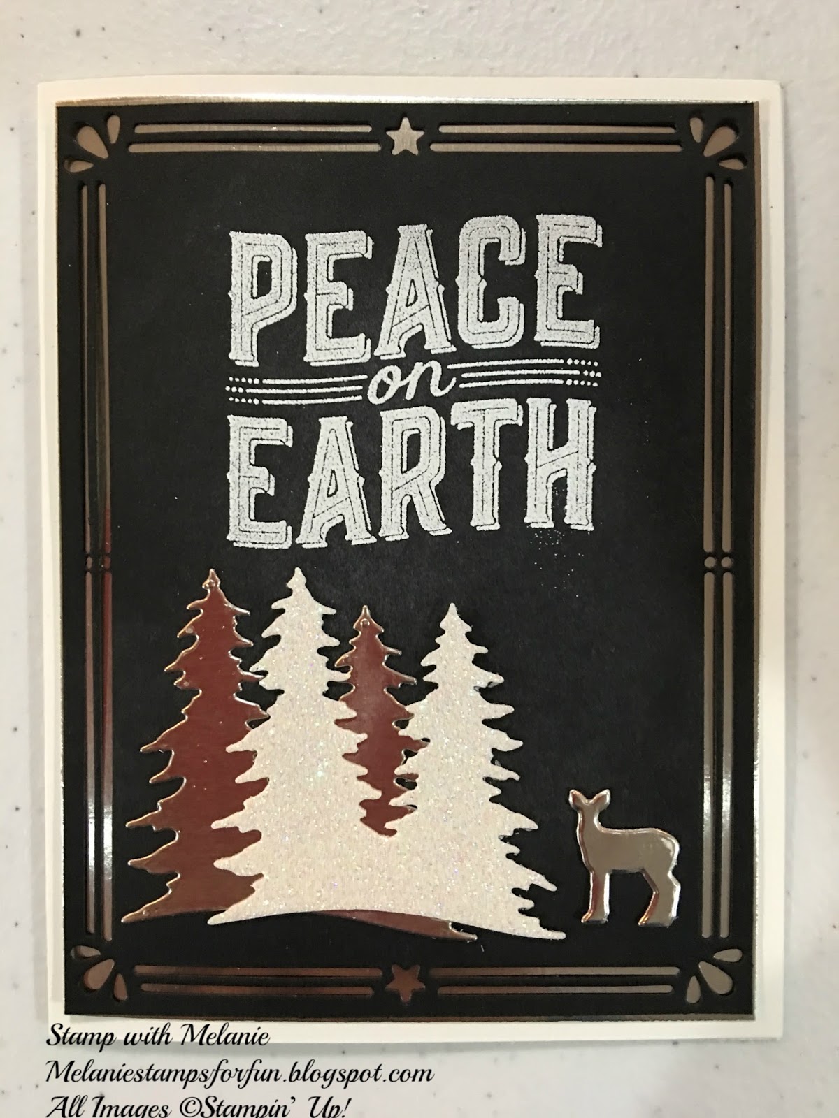 Stamp With Melanie: Peace on Earth