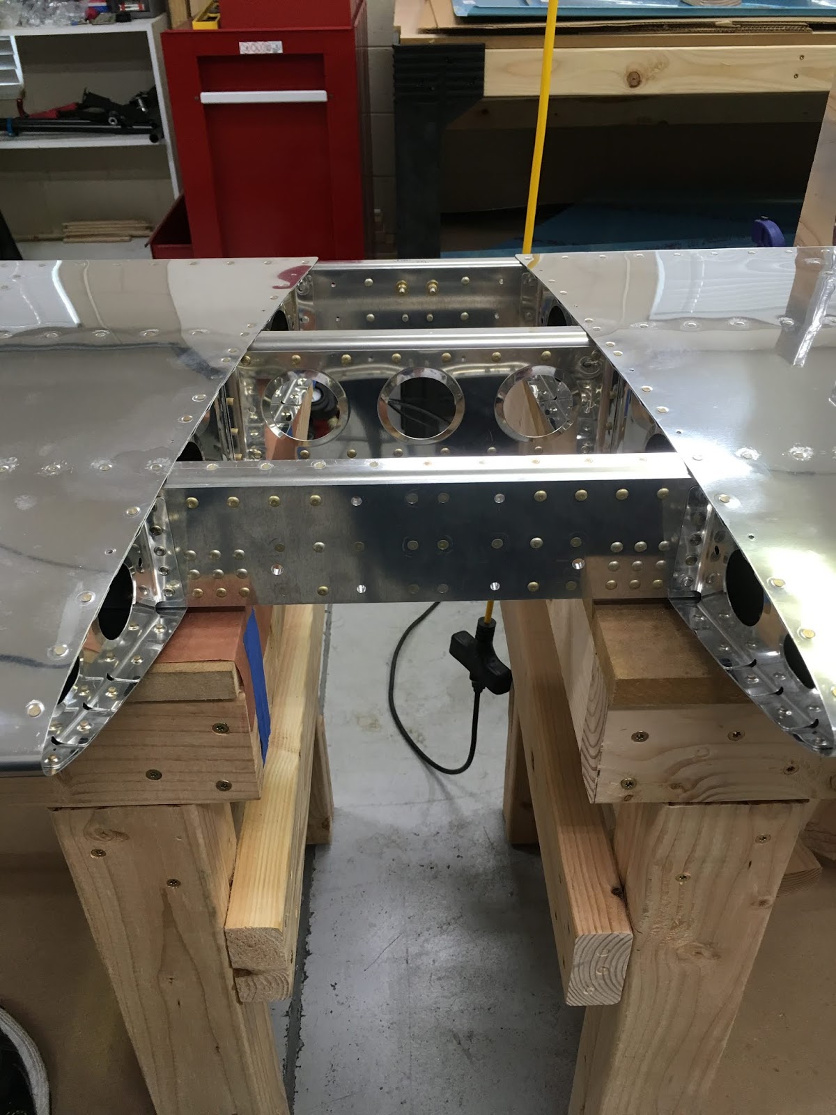 Alex's RV-14A Build Log: Section 8 - Horizontal Stabilizer (riveting ...