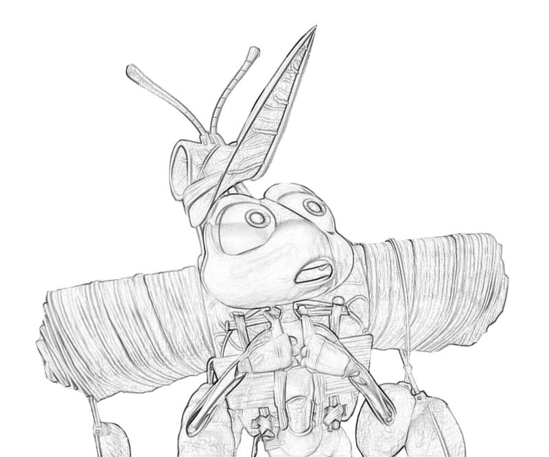 A Bug's Life Flik Character | Surfing