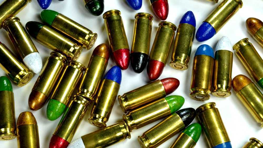 Teflon-coated bullet