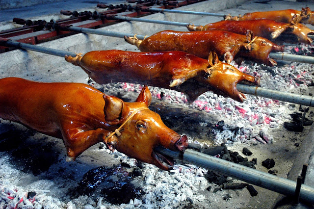 DUDE FOR FOOD: Meanwhile, Down At The Charcoal Pits: A Preview of The ...