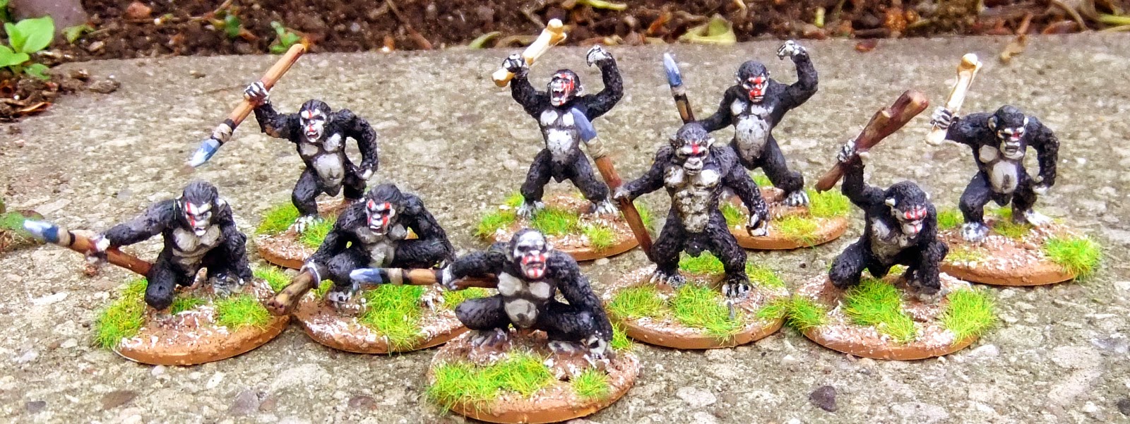 SHADOWKINGS: Infinity, Lucid Eye and others painted