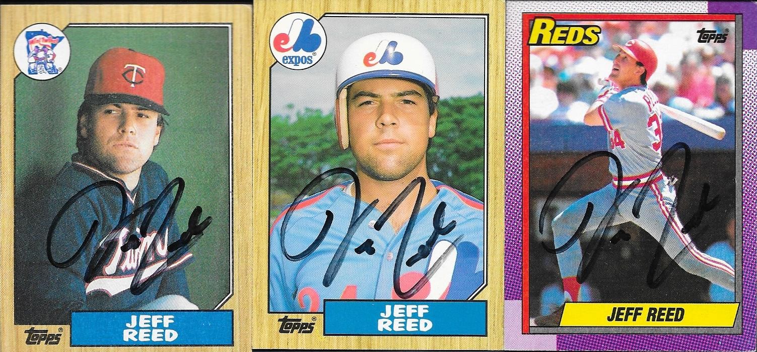 foul bunt: TTM Success - Jeff Reed
