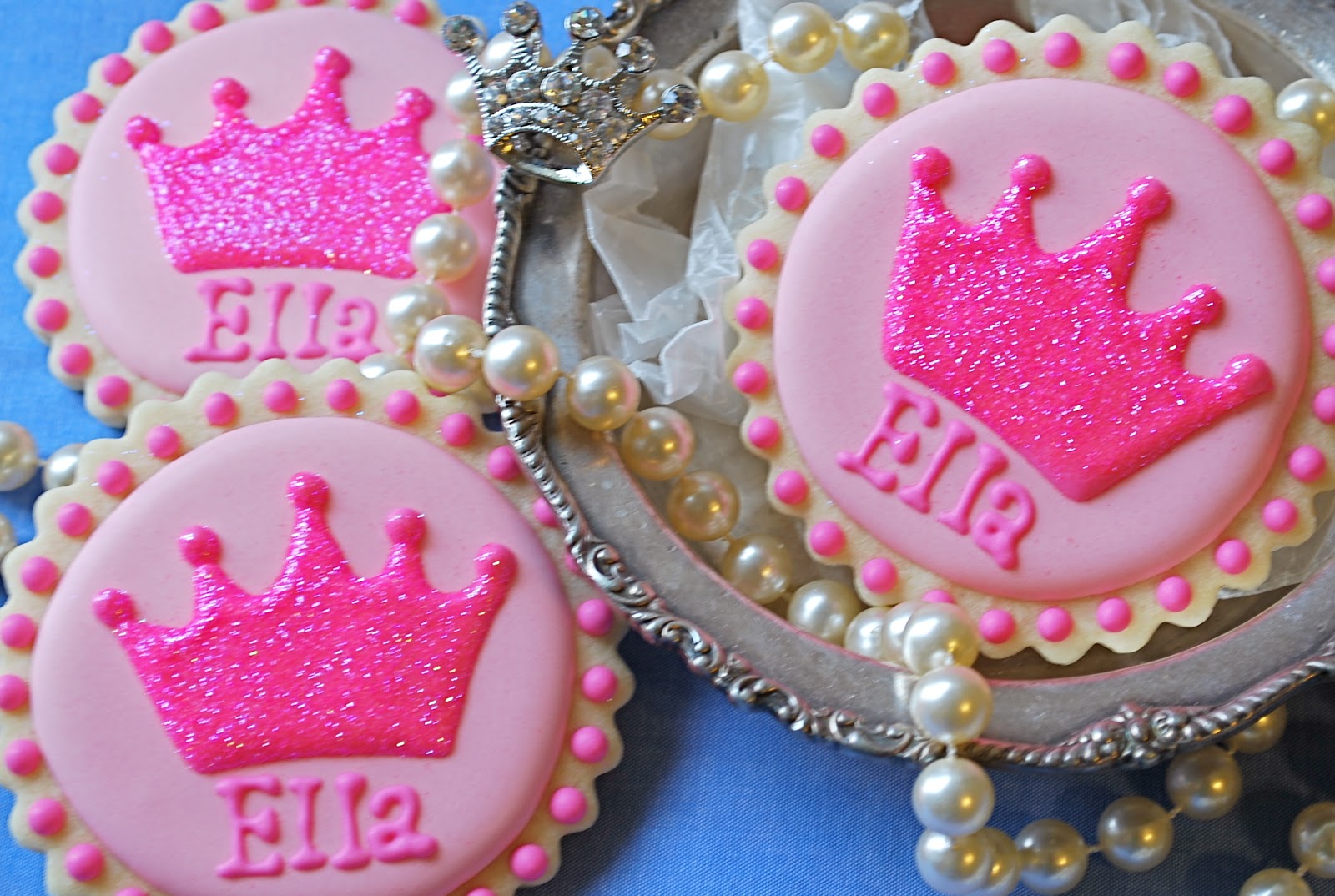 Sweet Goosie Girl: Princess Crown Cookies
