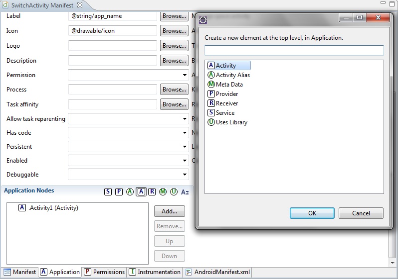 Programmers Sample Guide: Add Activity to Android Project using Eclipse Programmers Sample Guide: Add Activity to Android Project using Eclipse