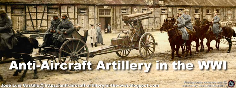 Anti-Aircraft Artillery in the WWI: A French Battery of 105-mm Anti ...