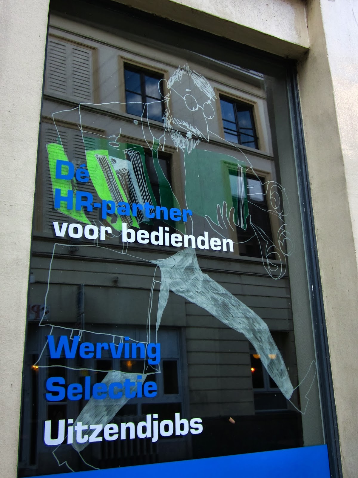 veerle vercruyce: The Big Window Walk: Konvert Interim Gent