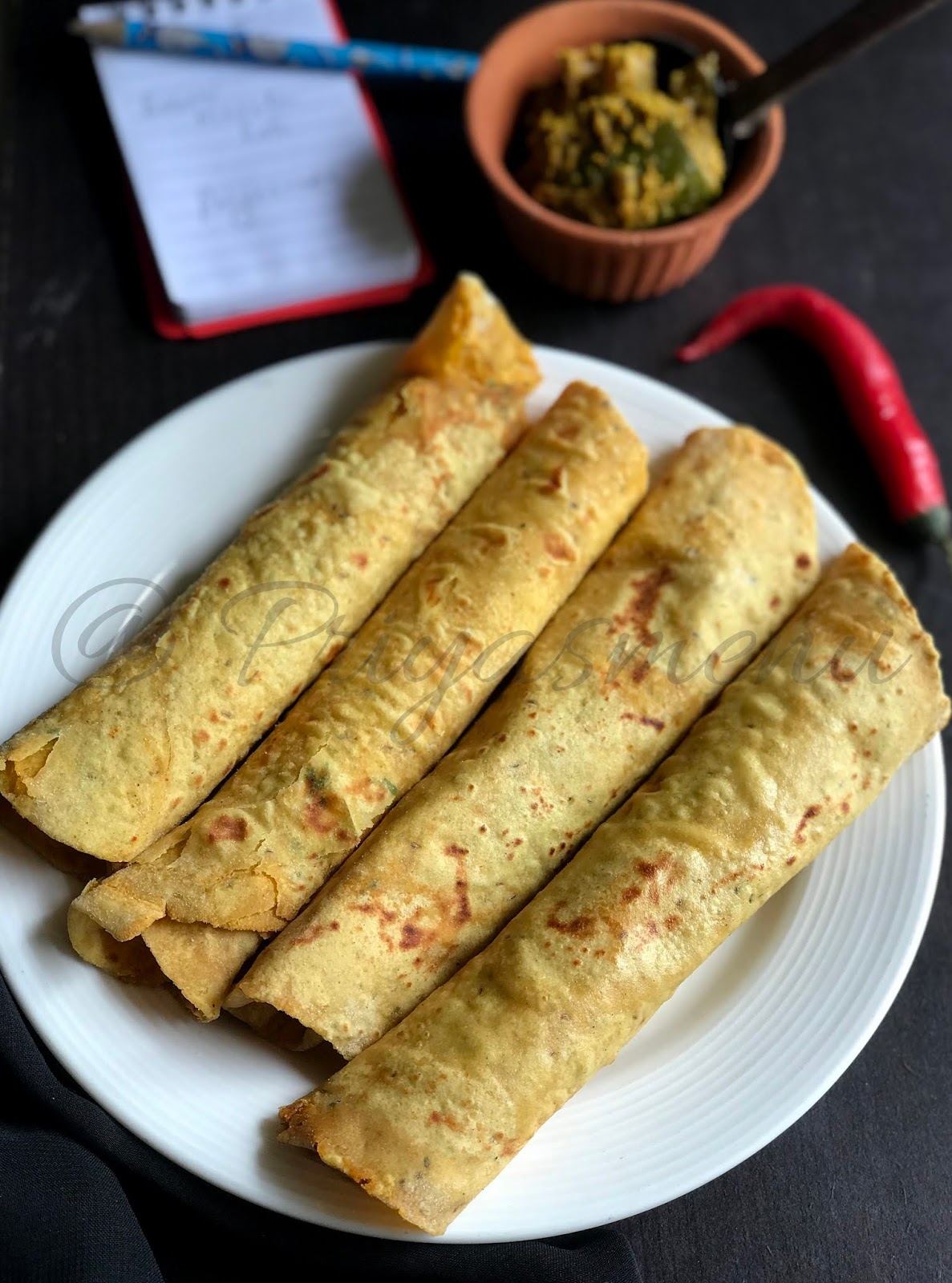 Priya's Menu - Yum Yum Yummy food for Food lovers : Besan Masala Roti
