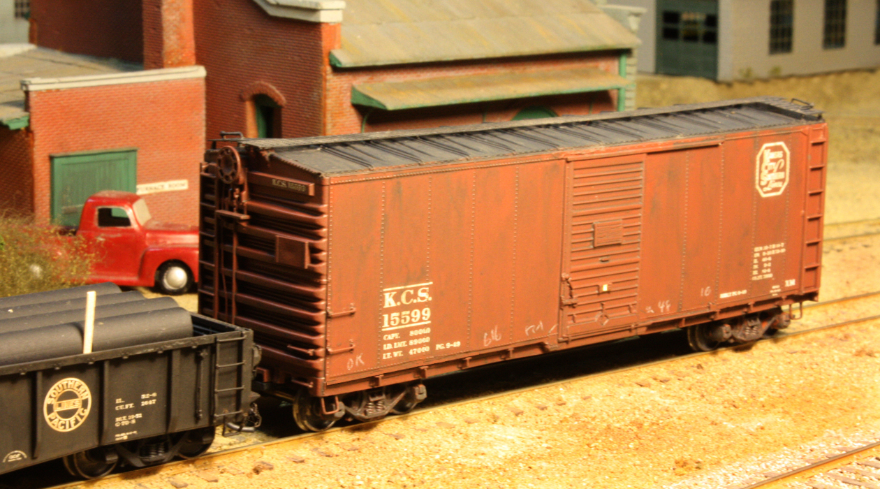 modeling the SP: “Shake ’n’ Take” KCS rebuilt box car--conclusion