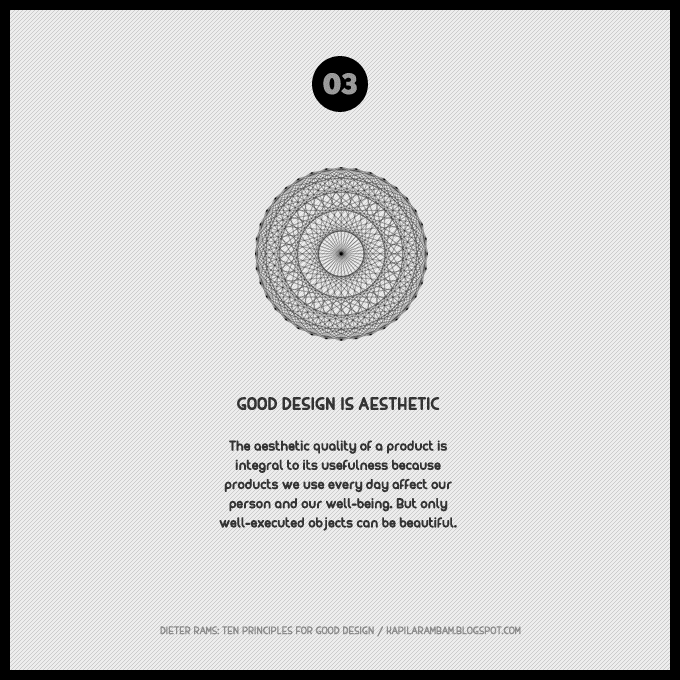 Dieter Ram’s 10 Principles of Good Design