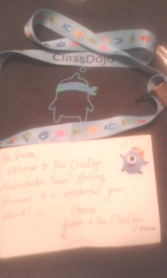 COMPARTECONARTE: I´M A PROUD CLASSDOJO AMBASSADOR THANK YOU ;)
