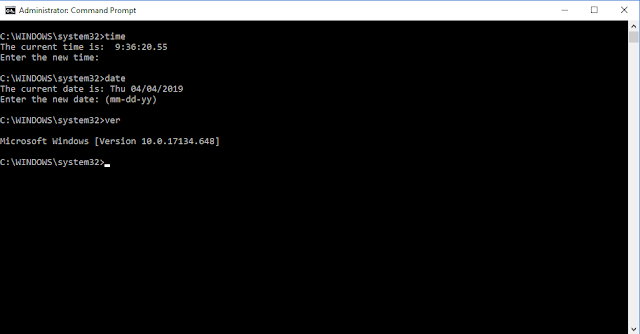 List of most important and Useful Commands Prompt (CMD) Commands